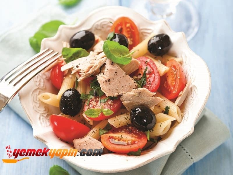 Ton Balıklı Makarna Salatası Tarifi, Nasıl Yapılır? - Yemek Tarifleri